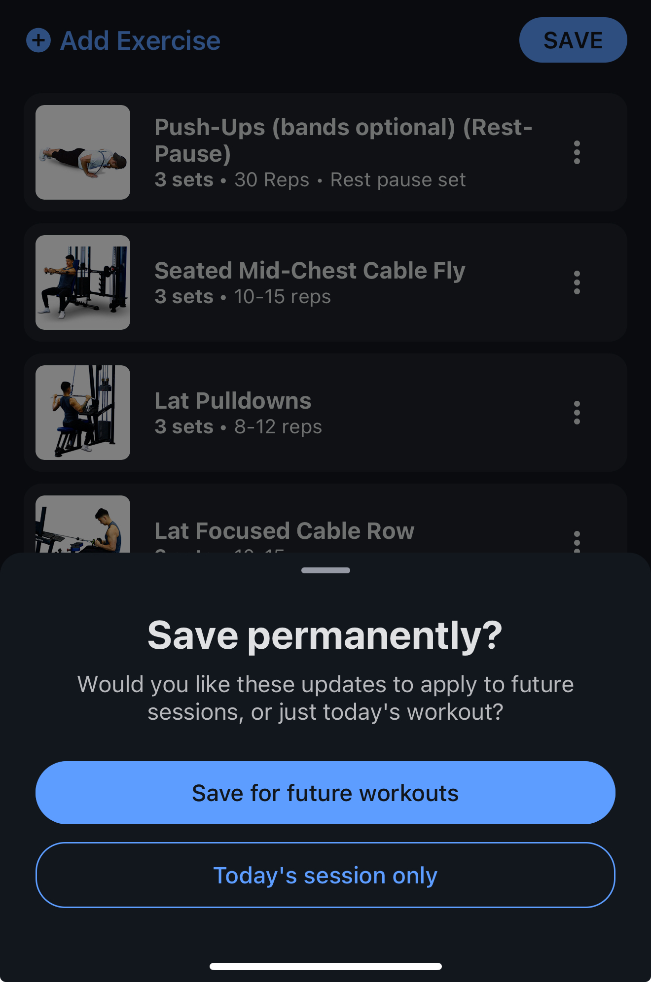 Where can I find the exercise alternatives? – Built with Science